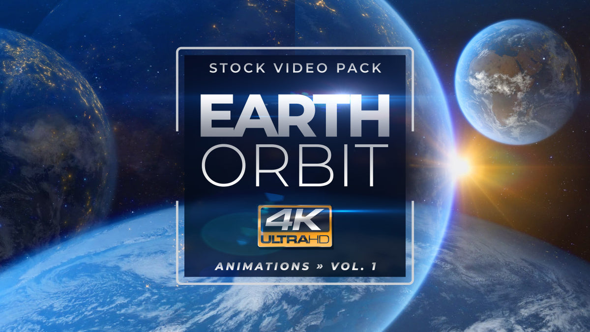Earth Orbit » 12 Animation Pack 4K V.1