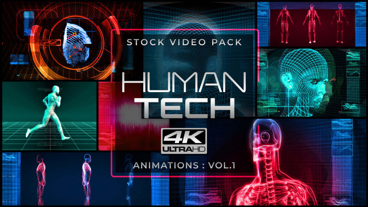 Human Tech » 18 Animation 4K Pack V.1