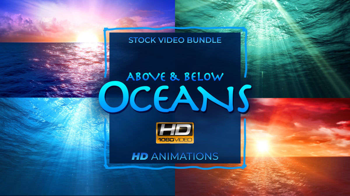 Oceans Above & Below » 20 HD Video Pack – EYEIDEA