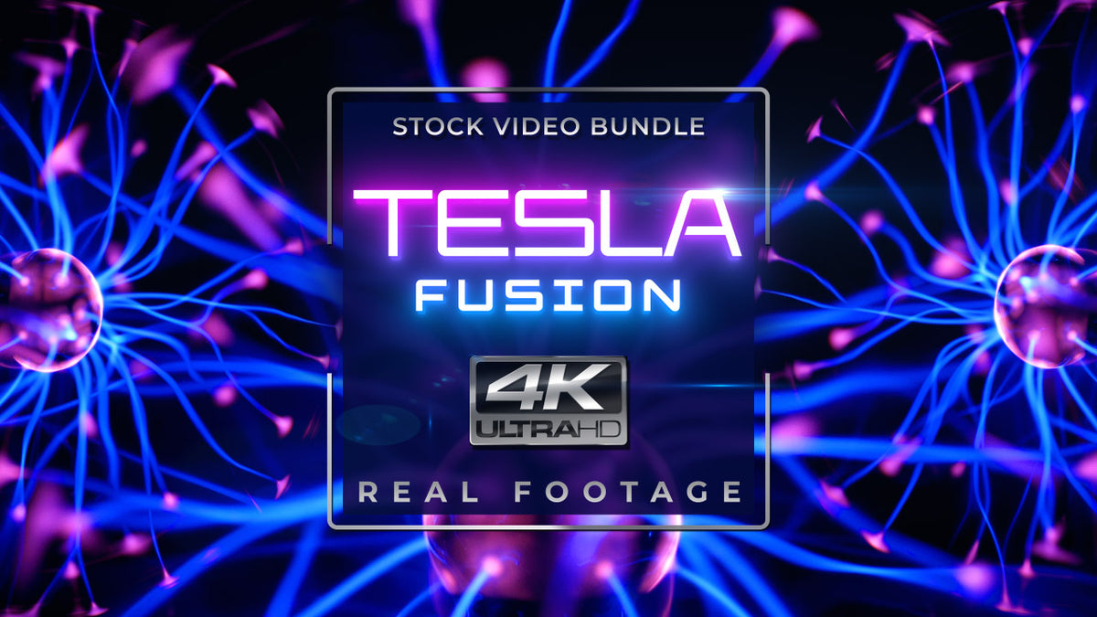 Tesla Fusion 4K Stock Video Bundle