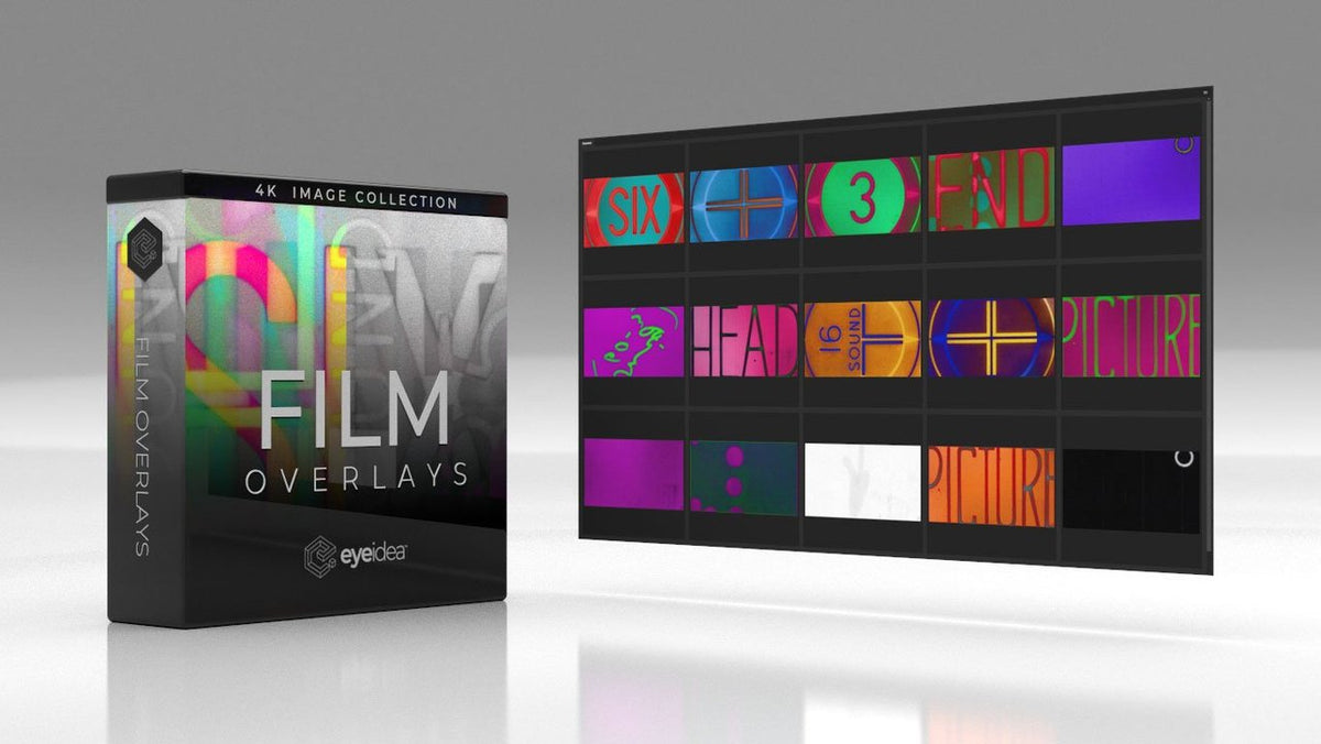 Film Overlays Creative Stock Images Pack